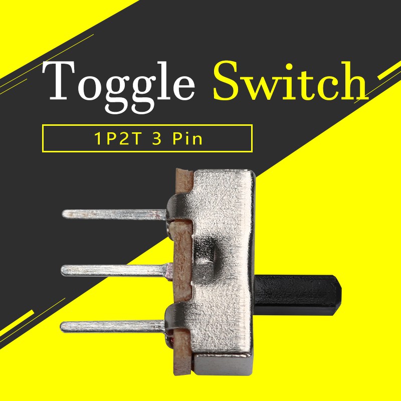 10 件 2 檔 3 針撥動開關滑動開關中斷器開關水平手柄類型手柄長度 4mm SS12d00G4 | 蝦皮購物