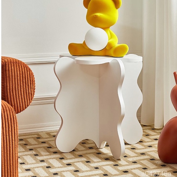 網紅ins花瓣茶几家用輕奢沙發邊幾小戶型客廳北歐設計師陽台桌子 UHjO | 蝦皮購物