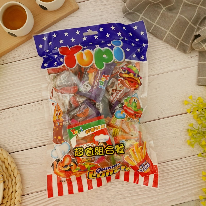 【Yupi】呦皮超值組合餐軟糖 378g 【4711402820009】 呦皮 QQ糖 綜合糖 萬聖節 (印尼糖果) | 蝦皮購物