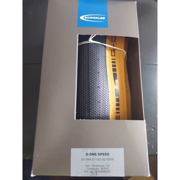 Schwalbe G-One Speed TLE Performance 650b 27.5x2.0 Tyre | 蝦皮購物