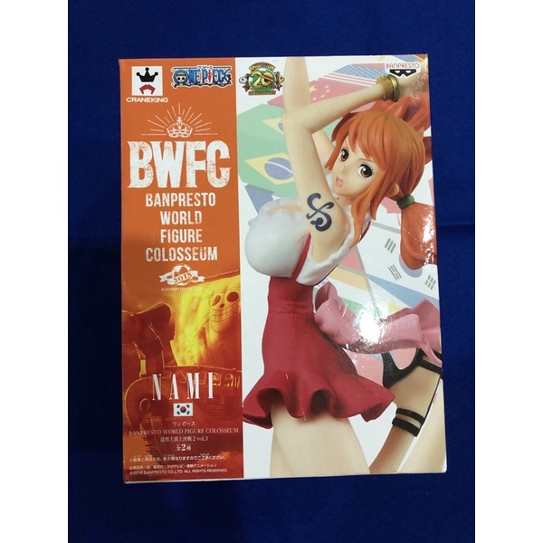 正版 金證 航海王 海賊王 One piece 造形王頂上決戰 世界大賽 BWFC 娜美 NAMI (倉10) | 蝦皮購物