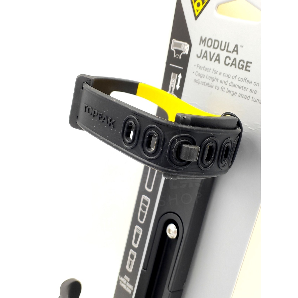 【單車元素】TOPEAK MODULA JAVA CAGE 可調式 水壺架 隨行杯 杯架 | 蝦皮購物