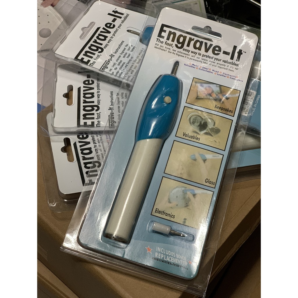 現貨EZ ENGRAVER 附二個雕刻頭 電動雕刻筆 可刻字刻畫在金屬.陶瓷各種材質紀念品.藝品/電動雕刻機 電動研磨機 | 蝦皮購物