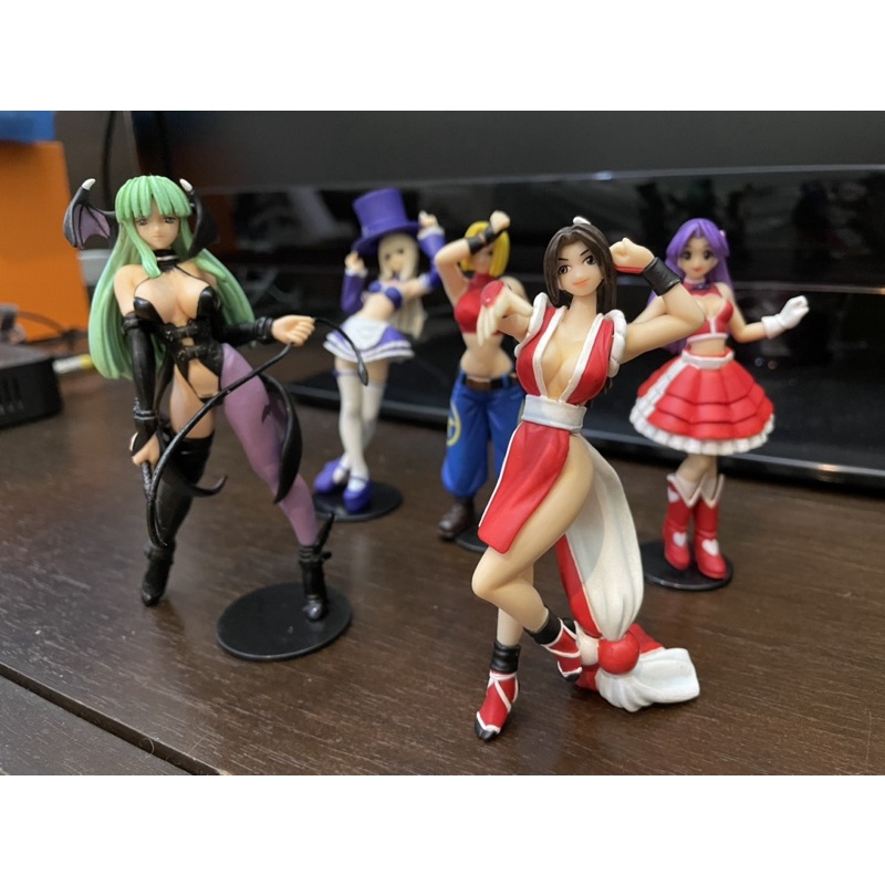 YUJIN SR SNK KOF 格鬥天王 不知火舞/麻宮雅典娜/布魯瑪麗 英格麗德 扭蛋 卡普空 魔域幽靈 莫妮卡 | 蝦皮購物