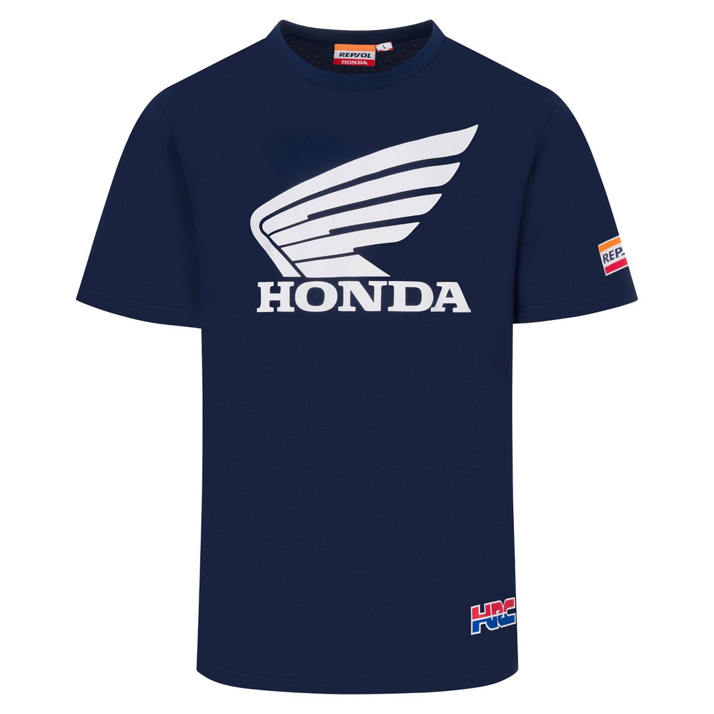 【德國Louis】Honda Repsol Wing 摩托車騎士T恤 藍色圓領純棉本田HRC官方短袖上衣編號218666 | 蝦皮購物