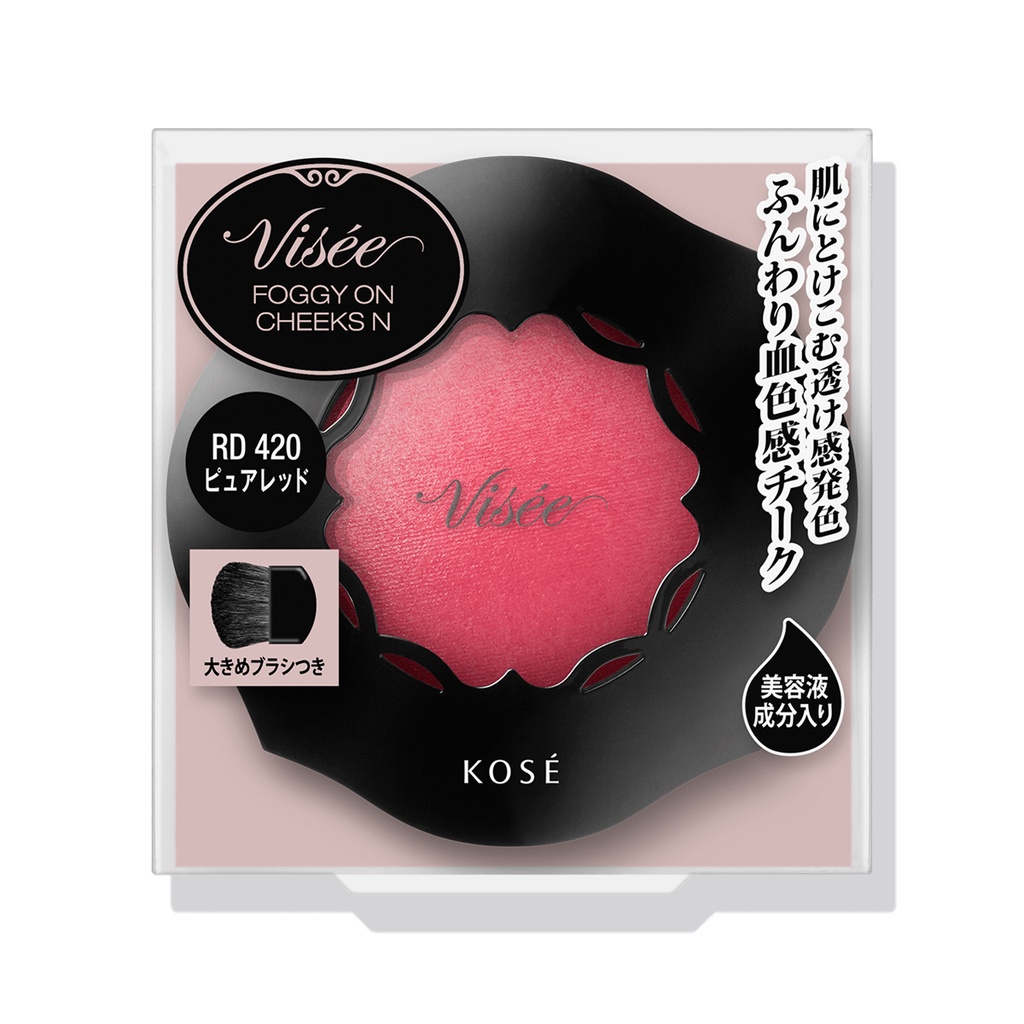 日本 Visee 腮紅 輕霧渲染頰彩(6色) 5g 日本直郵 | 蝦皮購物