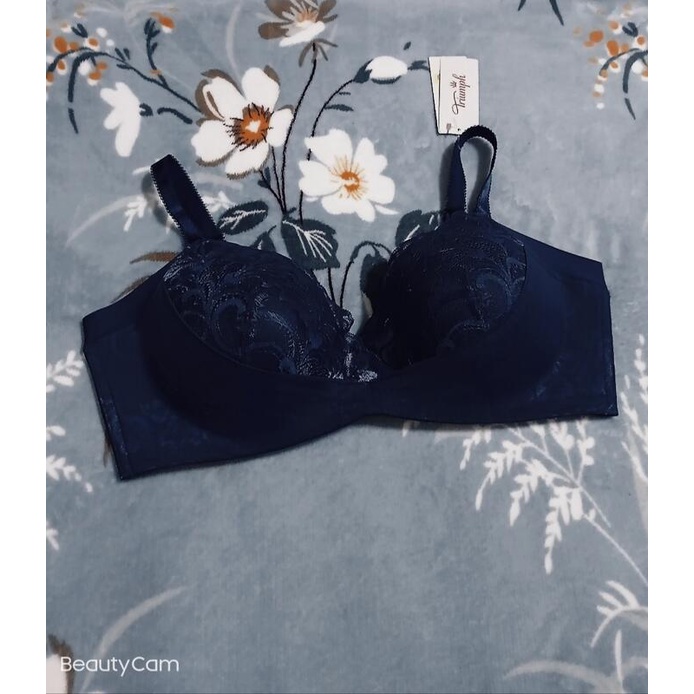 【過季優質商品】黛安芬轉售11-1707輕塑90C=40C/90D=40D無痕無鋼圈單內衣(WG藍) | 蝦皮購物