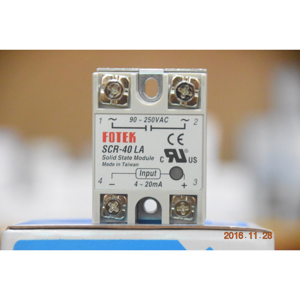 FOTEK 陽明 SCR-40LA SCR固態繼電器 線性控制型 | 蝦皮購物