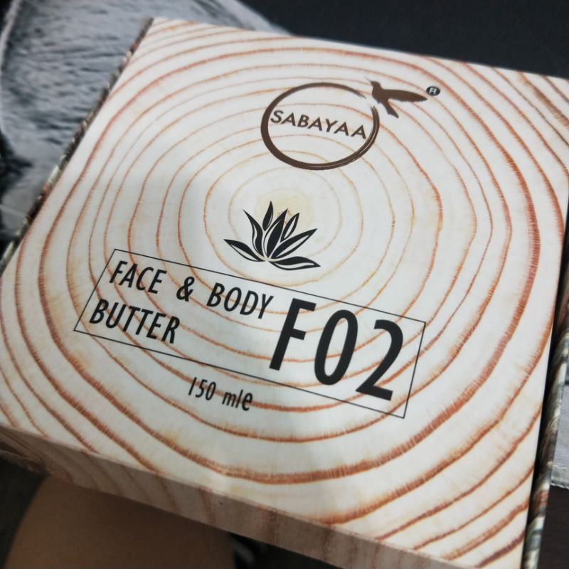 段捨離 全新 SABAYAA琉璃霜 face&body butter 150ml 淨透琉璃霜 | 蝦皮購物