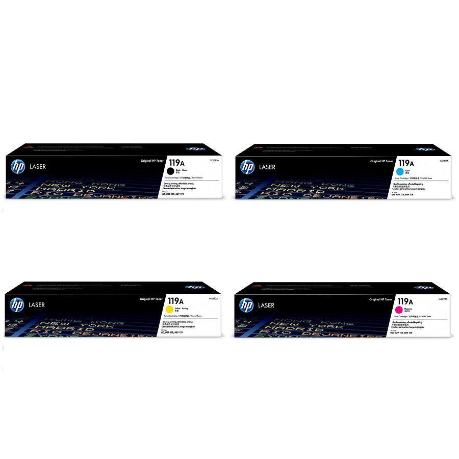 HP W2090A+W2091A+W2092A+W2093A原廠碳粉4色組 適用CLJ 150a/150nw/178nw | 蝦皮購物