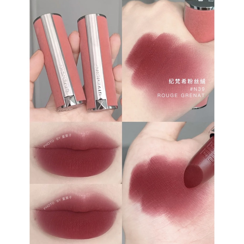 Y.A🌸 Givenchy 紀梵希 N17 N27 N28 高級訂製香吻誘惑紅絲絨唇膏 粉絲絨 口紅 七夕限定 | 蝦皮購物