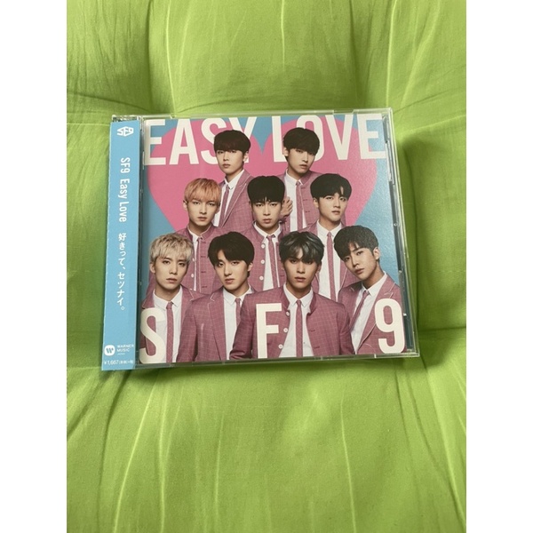 （二手）SF9第二張日文單曲EASY LOVE初回限定盤A(CD+DVD) | 蝦皮購物