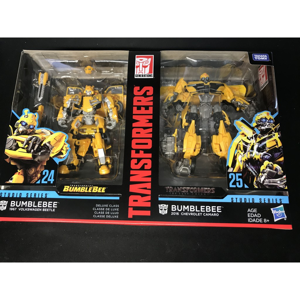 變形金剛 studio series 24 25 D級 大黃蜂 bumblebee 1967 2016 全新 國外帶回 | 蝦皮購物