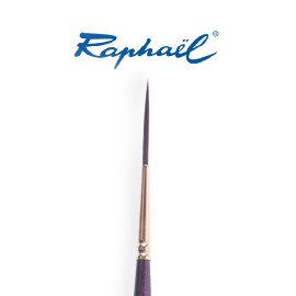 【時代中西畫材】法國RAPHAEL拉菲爾SEPIA 8520典藏系列 酒紅桿尼龍 水彩筆 線筆 水彩&壓克力專用 | 蝦皮購物