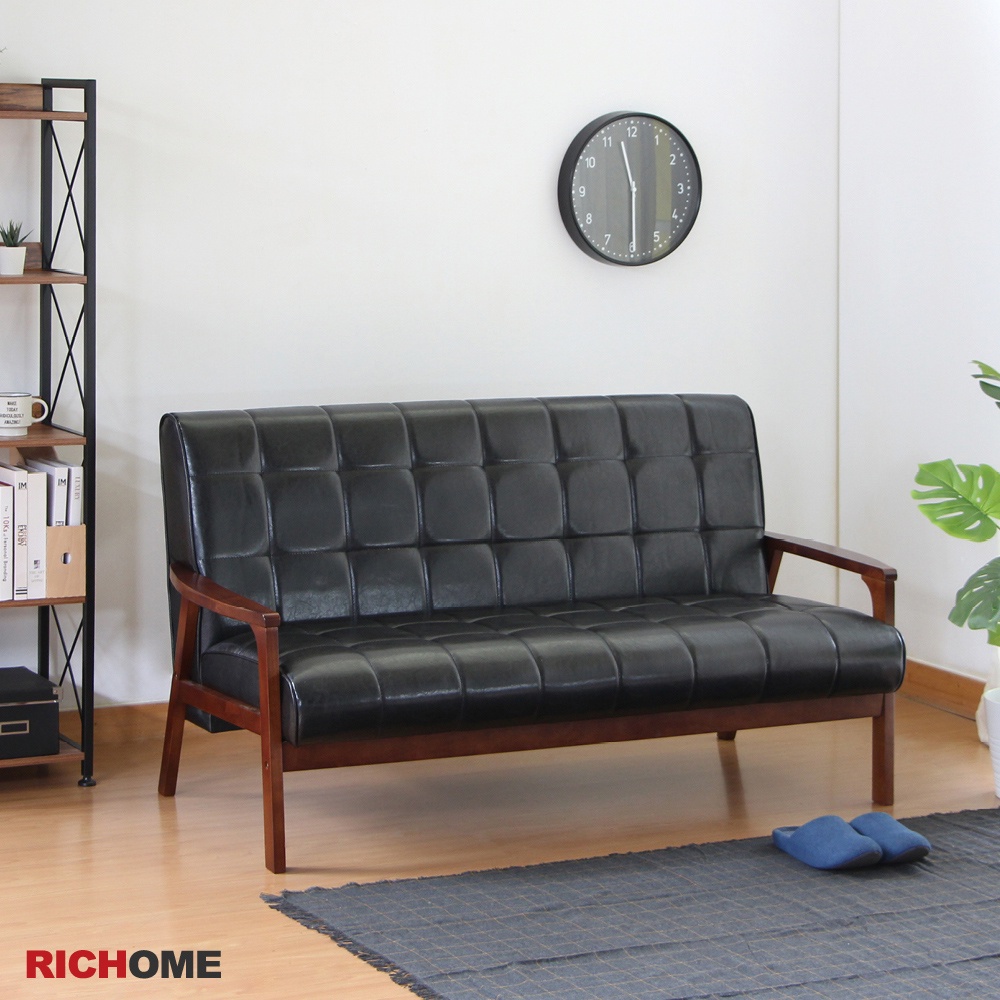 RICHOME 福利品 SF-021 悠人三人沙發 沙發 三人沙發 復古沙發 沙發床 客廳 民宿 套房 臥房 | 蝦皮購物