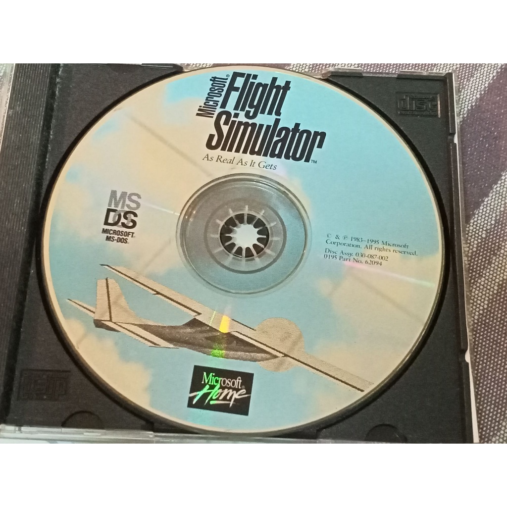 正版電腦遊戲- 微軟 模擬飛行Microsoft Flight Simulator (1CD) MS-DOS | 蝦皮購物