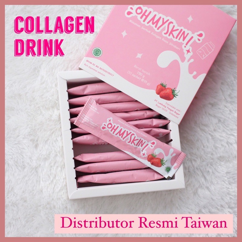 COLLAGEN Drink Oh My Skin! isi 10pcs | 蝦皮購物