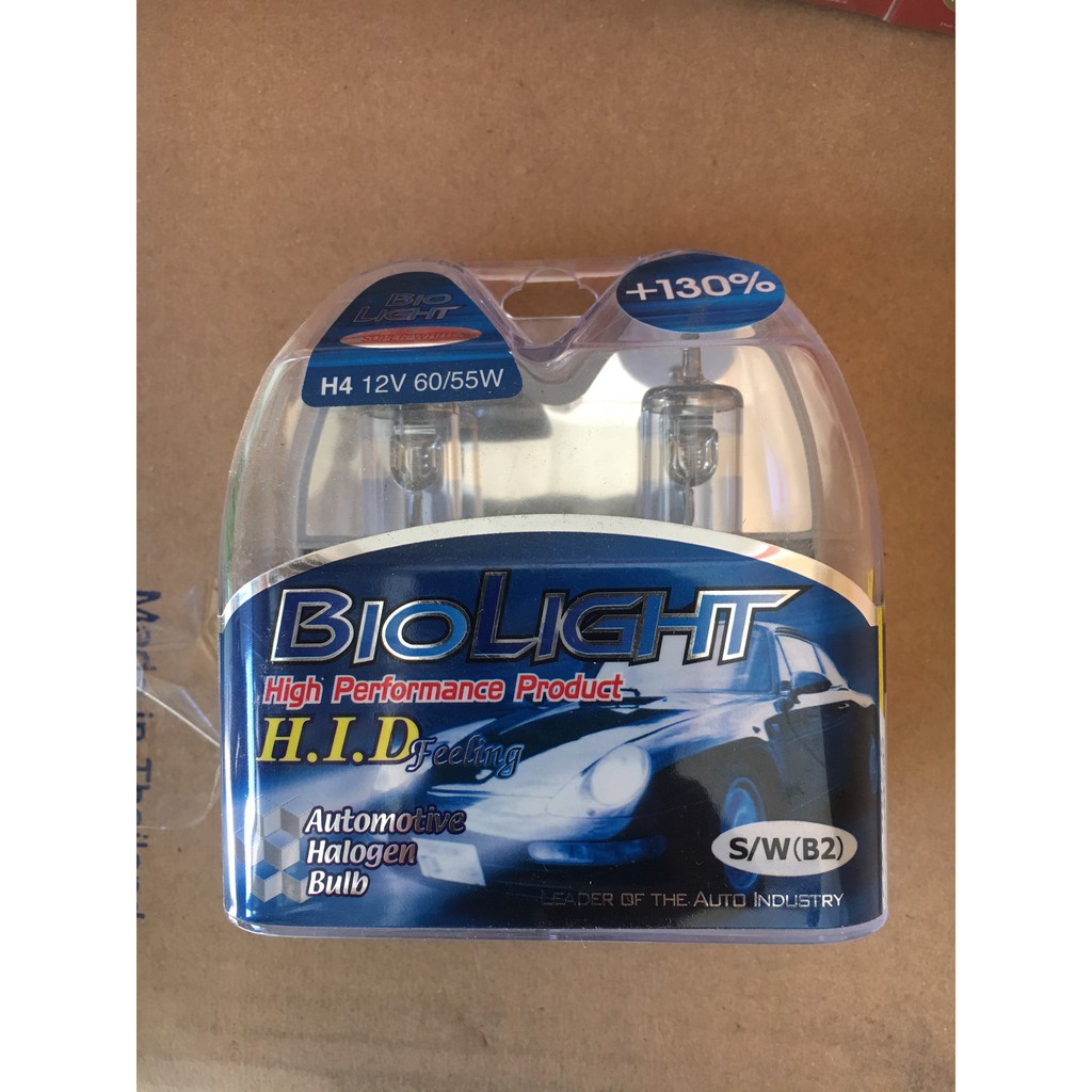 12v H4 24V H4 超亮汽車燈泡 130% Biolight 60/55W(1 對價格) | 蝦皮購物
