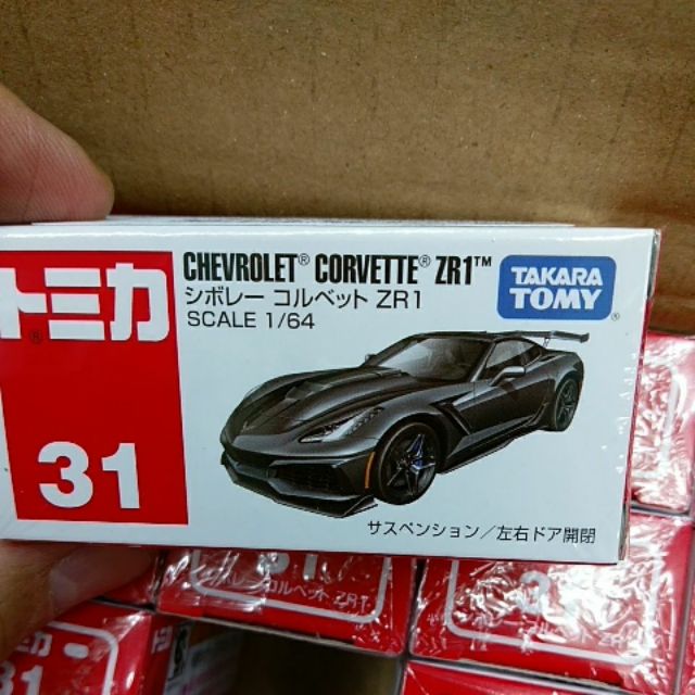日版 T0MICA 31 雪佛蘭 CORVETTE ZR1 | 蝦皮購物