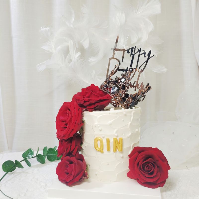 【yami_cake】台北客製化蛋糕 網美蛋糕 台北 中正 萬華 生日 慶生 奶油霜蛋糕 皇冠蛋糕 女王蛋糕 | 蝦皮購物