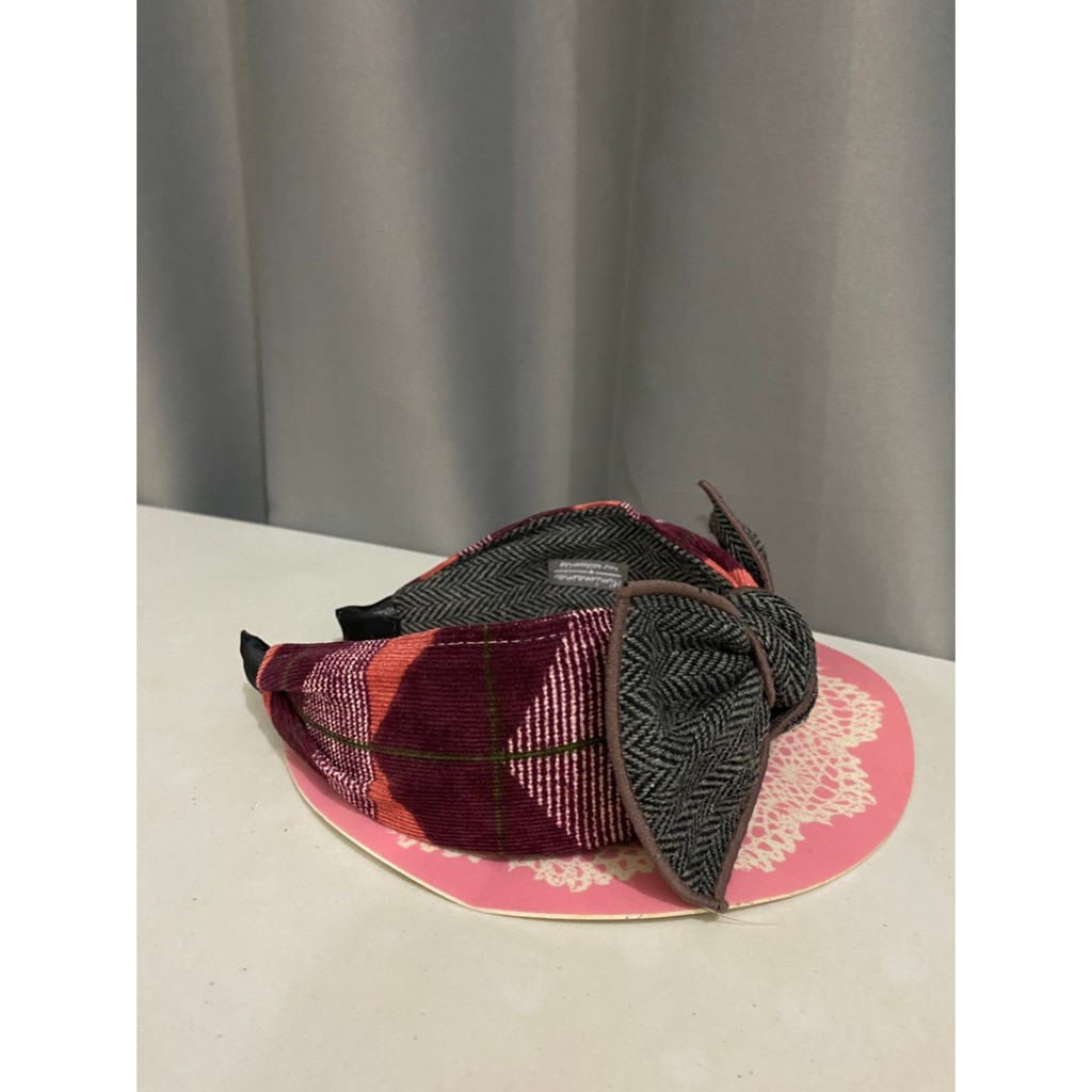 MIMIMAMA NIUNIU 妞妞 ciao lady 髮箍 設計款 自訂款 蝴蝶結 熊妮 直播 老菜 幾何 紅 | 蝦皮購物