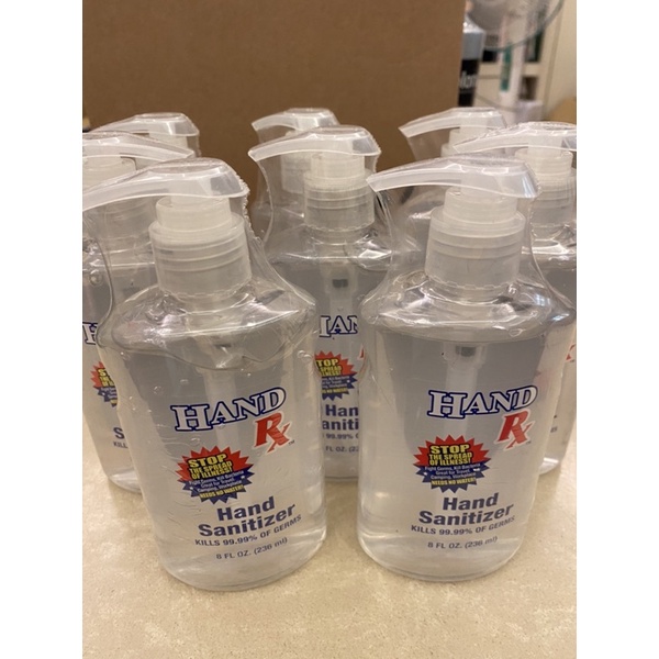 美國原裝進口-HAND RX長效抗菌酒精乾洗手236ml | 蝦皮購物