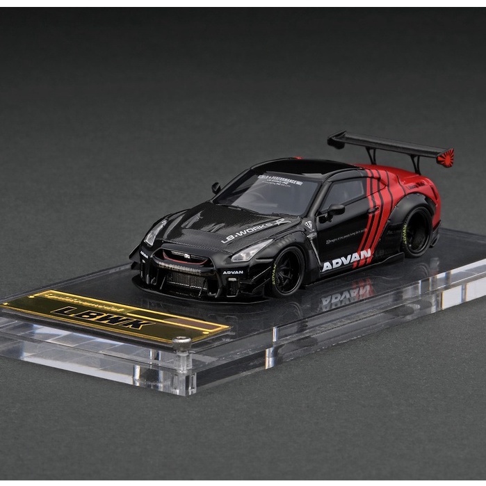 【模例】ig 1/64 LB-WORKS Nissan GT-R R35 type 2 Advan塗裝 IG2371 | 蝦皮購物