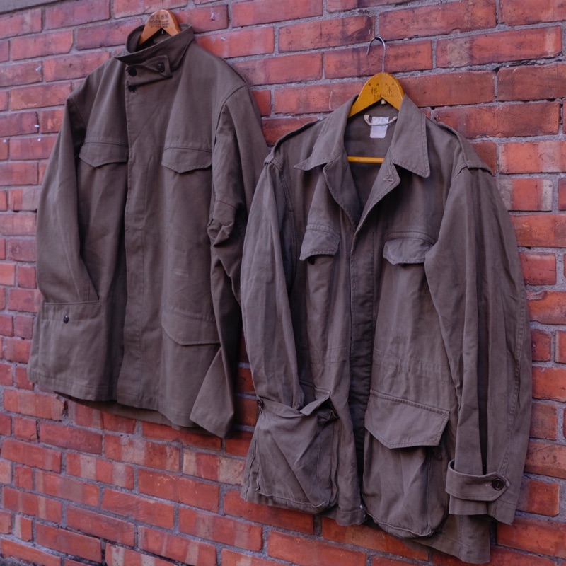 Vintage French army m47 field jacket 法軍古著公發m47野戰外套 | 蝦皮購物