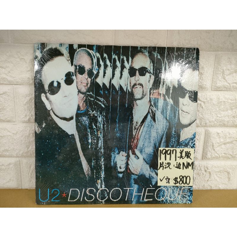 1997美版 U2 Discotheque 西洋流行黑膠 | 蝦皮購物
