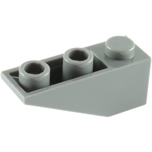 [樂磚庫] LEGO 4287 斜形 反向型 深灰色 1x3(25°) 4211068 | 蝦皮購物