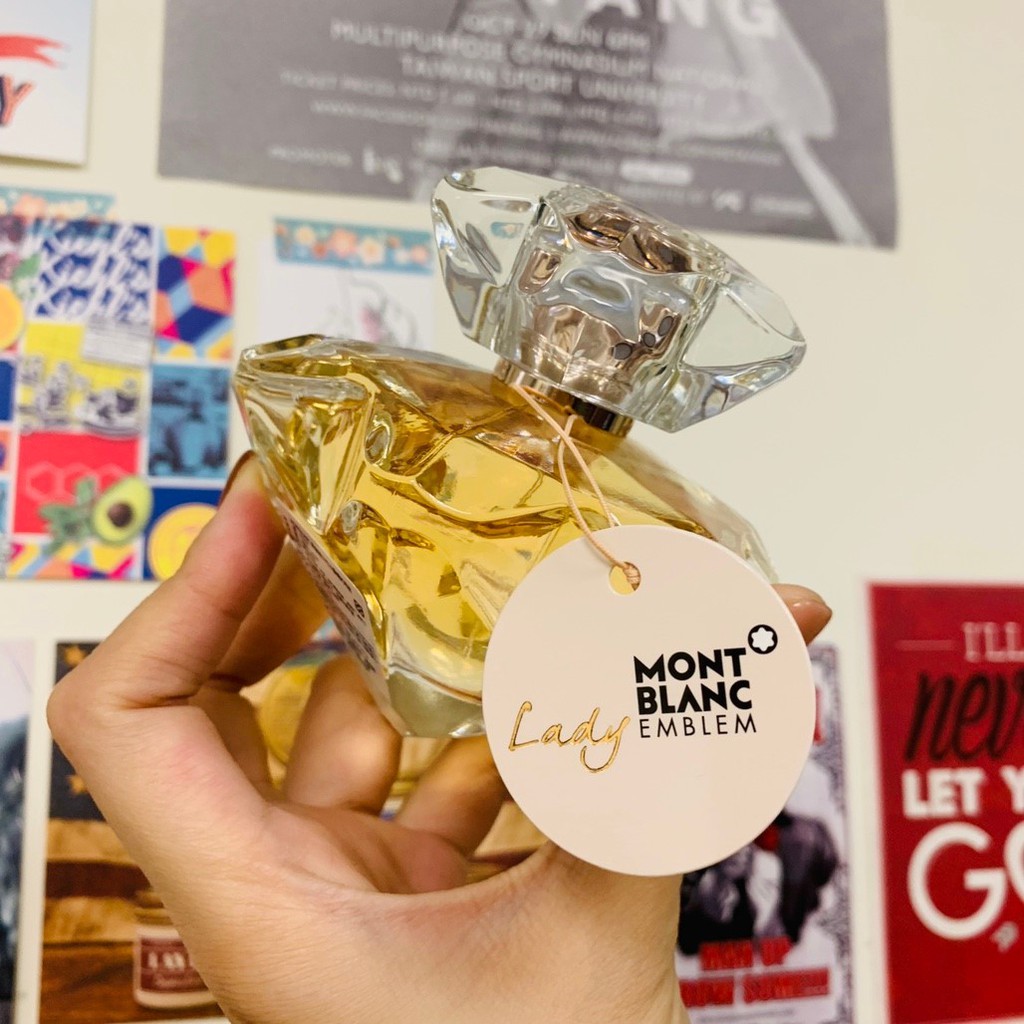 NANA實拍二店~ Mont blanc Lady Emblem 萬寶龍 女性 淡香精 75ml TESTER 無蓋 | 蝦皮購物
