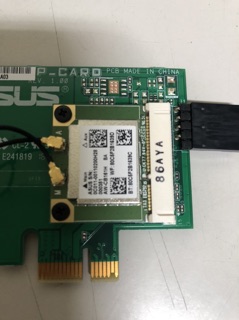Asus AW-CB161H Wifi+藍芽 PCI-E 無線網卡 含天線 全新 | 蝦皮購物