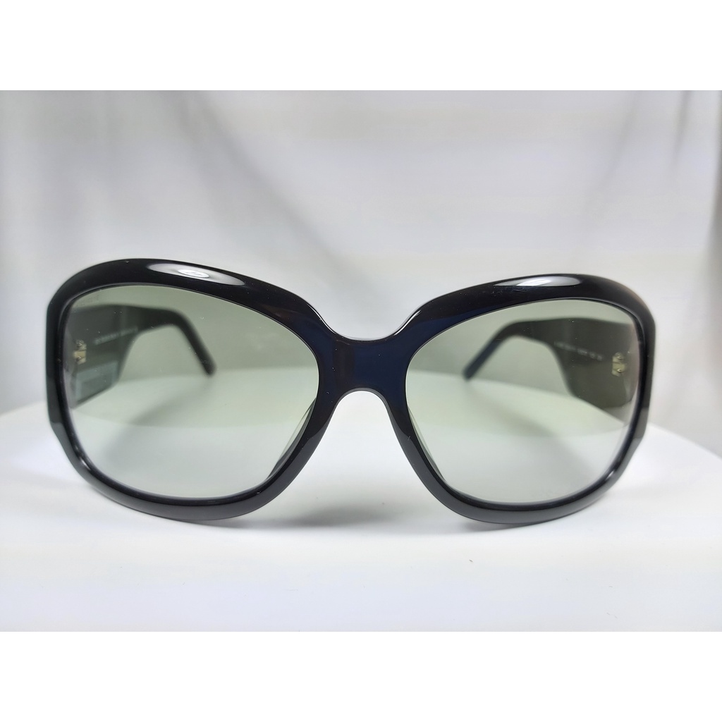 『逢甲眼鏡』BURBERRY 太陽眼鏡 全新正品 黑色膠框 漸層墨綠色鏡片 方框 【B4035 3001/11】 | 蝦皮購物