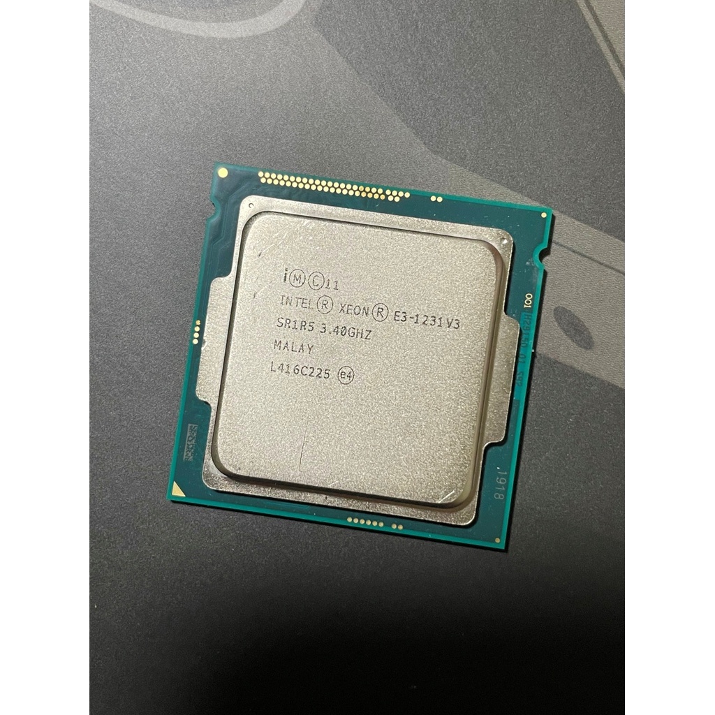 Intel Xeon E3 1231 V3 3.4G 8M 4C8T 1150 22nm Haswell 正式版 CPU | 蝦皮購物