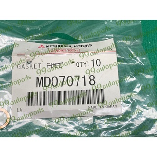 【汽車零件專家】三菱 堅達 CANTER 3.5T 96->年 墊片 噴油嘴墊片 噴油嘴O型環 MD070718 原廠 | 蝦皮購物