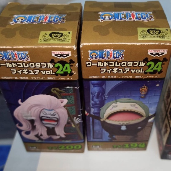 台灣 海賊王 WCF vol.24 司法島 CP9長官 TV200 TV194 喳巴巴 金證 | 蝦皮購物