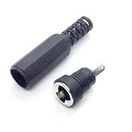 DC電源母座 5.5*2.1mm 兩腳焊線母座+軟殼整組售(10個含稅價)【佑齊企業 iCmore】 | 蝦皮購物