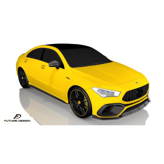 【政銓數位科技】BENZ W118 CLA45 AMG 專用 FDGT 高品質 卡夢 CARBON 前下巴 免費安裝 | 蝦皮購物