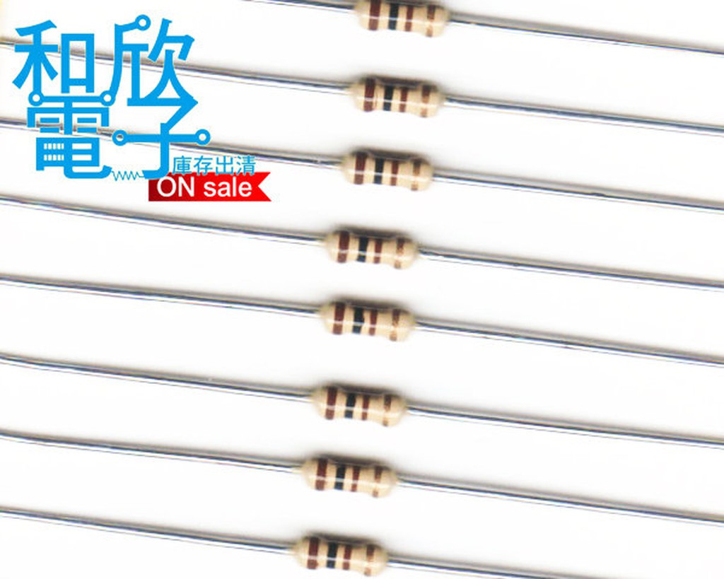 【和欣電子】1/4W 100Ω 電阻 (20PCS) | 蝦皮購物