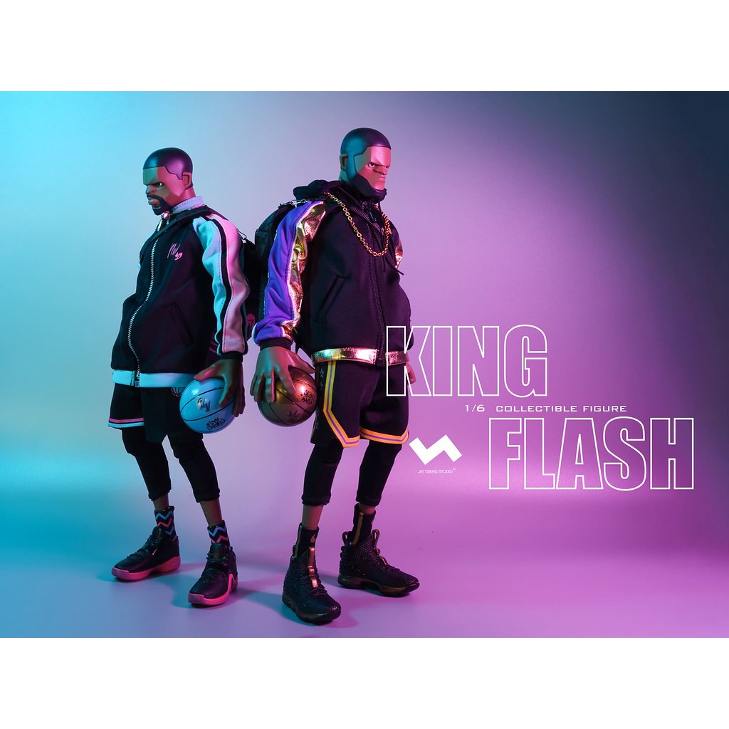 JT Studio StreetMask King Flash NBA 勒布朗 詹姆斯 詹皇 德韋恩 韋德 潮玩 原創 | 蝦皮購物