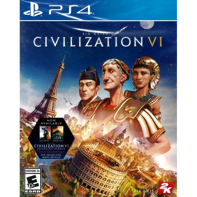 【全新未拆】PS4 文明帝國6 年度最佳策略遊戲 SID MEIERS CIVILIZATION 6 VI 中文版 台中 | 蝦皮購物