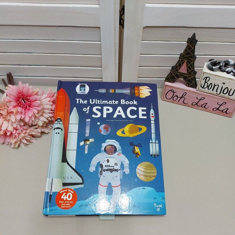 美國帶回 The ULTIMATE Book of SPACE 太空探索大驚奇 遊戲書 安娜蘇菲包曼 英文圖畫書 | 蝦皮購物