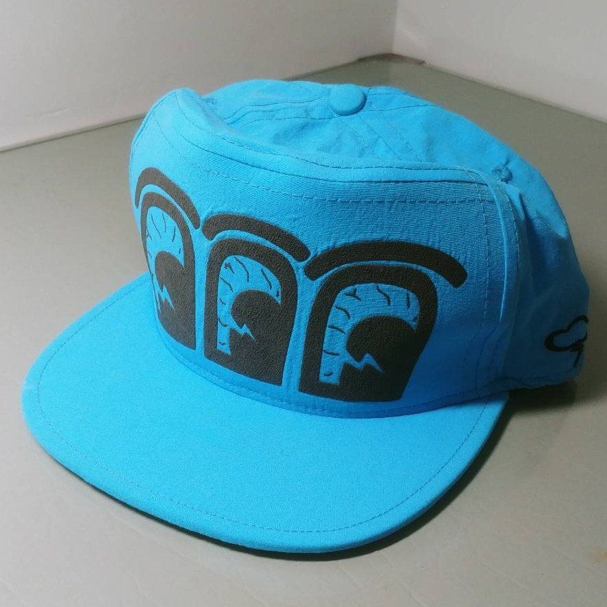Ampal Creative Snapback Keith Haring 美製 三眼 藍 棒球帽 絕版 | 蝦皮購物