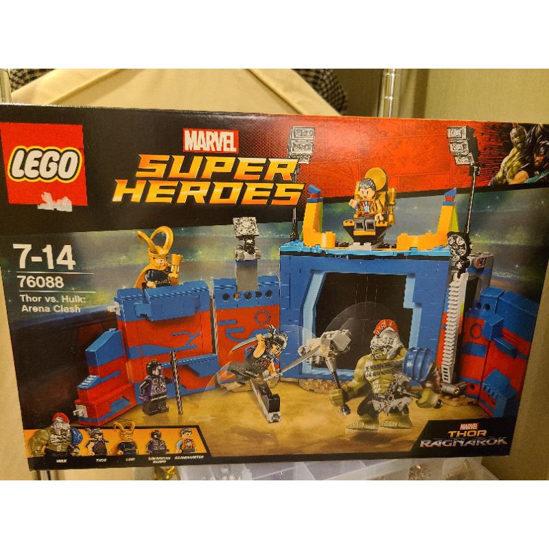 全新 樂高 Lego 76088 marvel系列 雷神索爾 綠巨人浩克 洛基 絕版 | 蝦皮購物