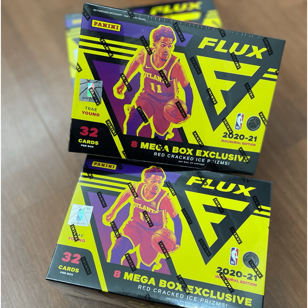 現貨多件優惠 2020-21 Panini NBA Flux Mega 全新完封盒 抽Mega獨有 紅碎冰 | 蝦皮購物