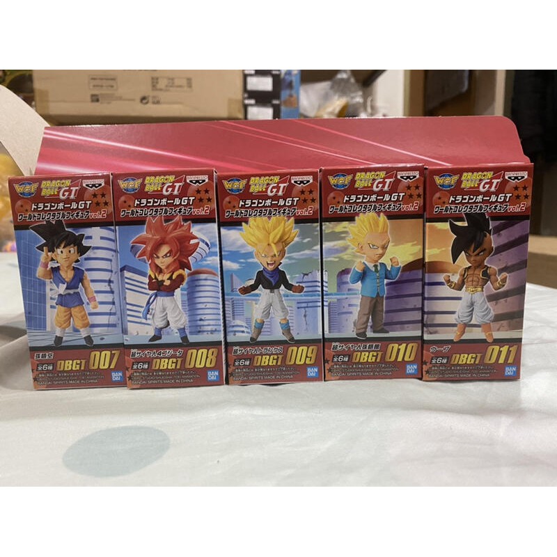 玩日藏 現貨 景品 海外限定 七龍珠GT WCF vol.2 7CM 5款 小全 悟空 超4悟吉塔 特南克斯 悟飯 烏普 | 蝦皮購物