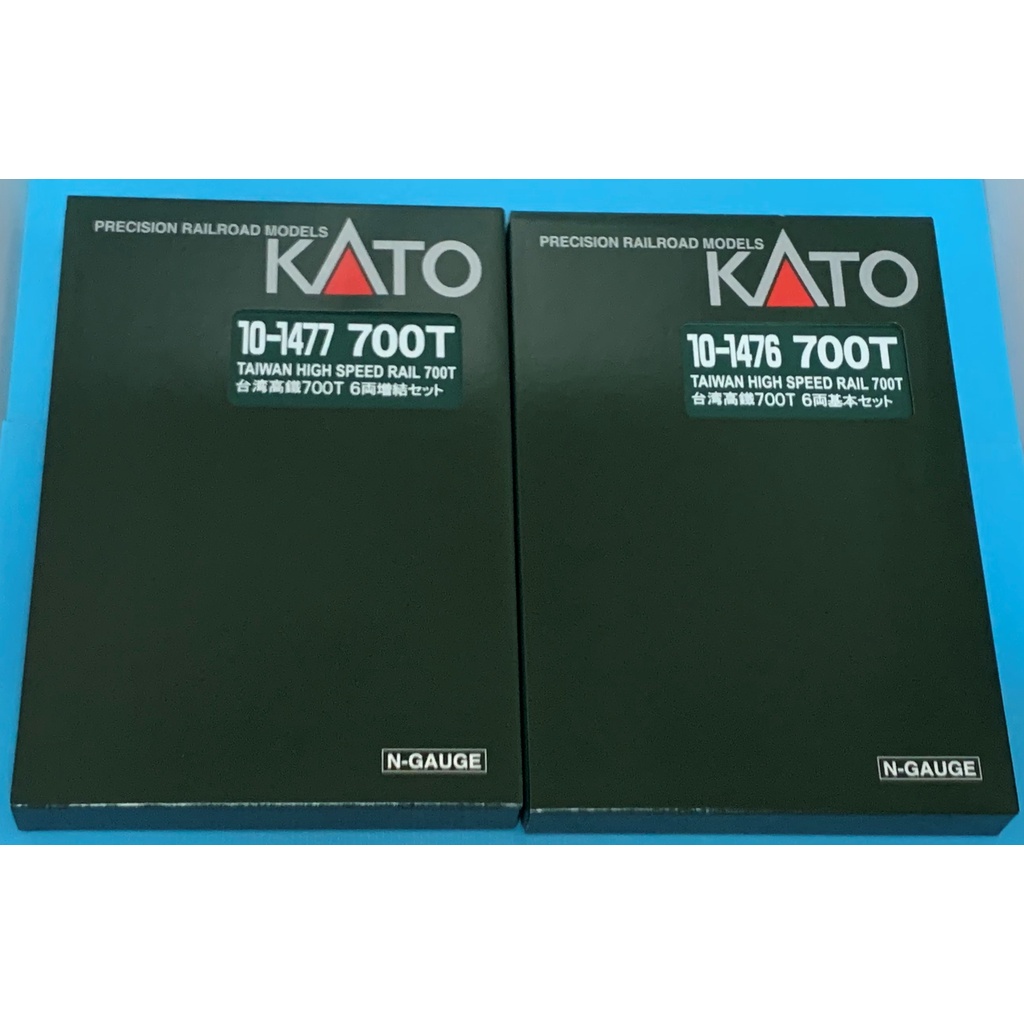 KATO 10-1476 10-1477台灣高鐵700T 基本及増結組共12輛編成N規 KATO 10-1476 10-1477台灣高鐵700T 基本及増結組共12輛編成N規