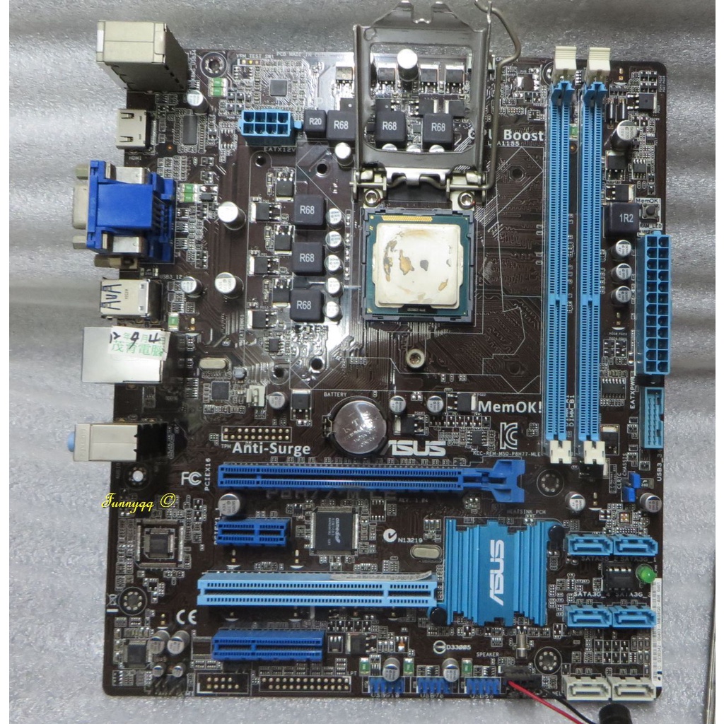 I5 3450+ ASUS H77 M LE (1155腳位) | 蝦皮購物