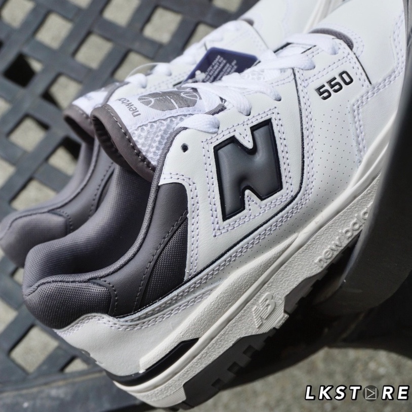 {LKSTORE} New Balance BB550WTG 水泥灰 黑白 nb550 D楦頭 男女同款 550 | 蝦皮購物