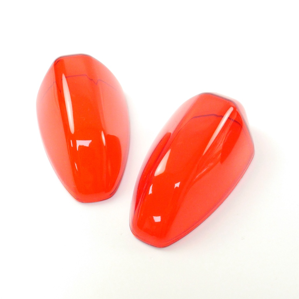 EPIC | 紅色 後方向貼片 後方向燈 後轉向 後方向 貼片 燈罩改色 附背膠 適用 FORCE2.0 FORCE二 | 蝦皮購物